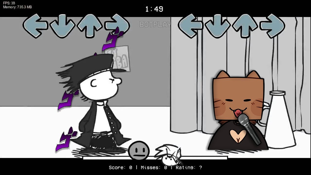 JoJo's Reference!?! | Charlie Brown FNF Mod - YouTube