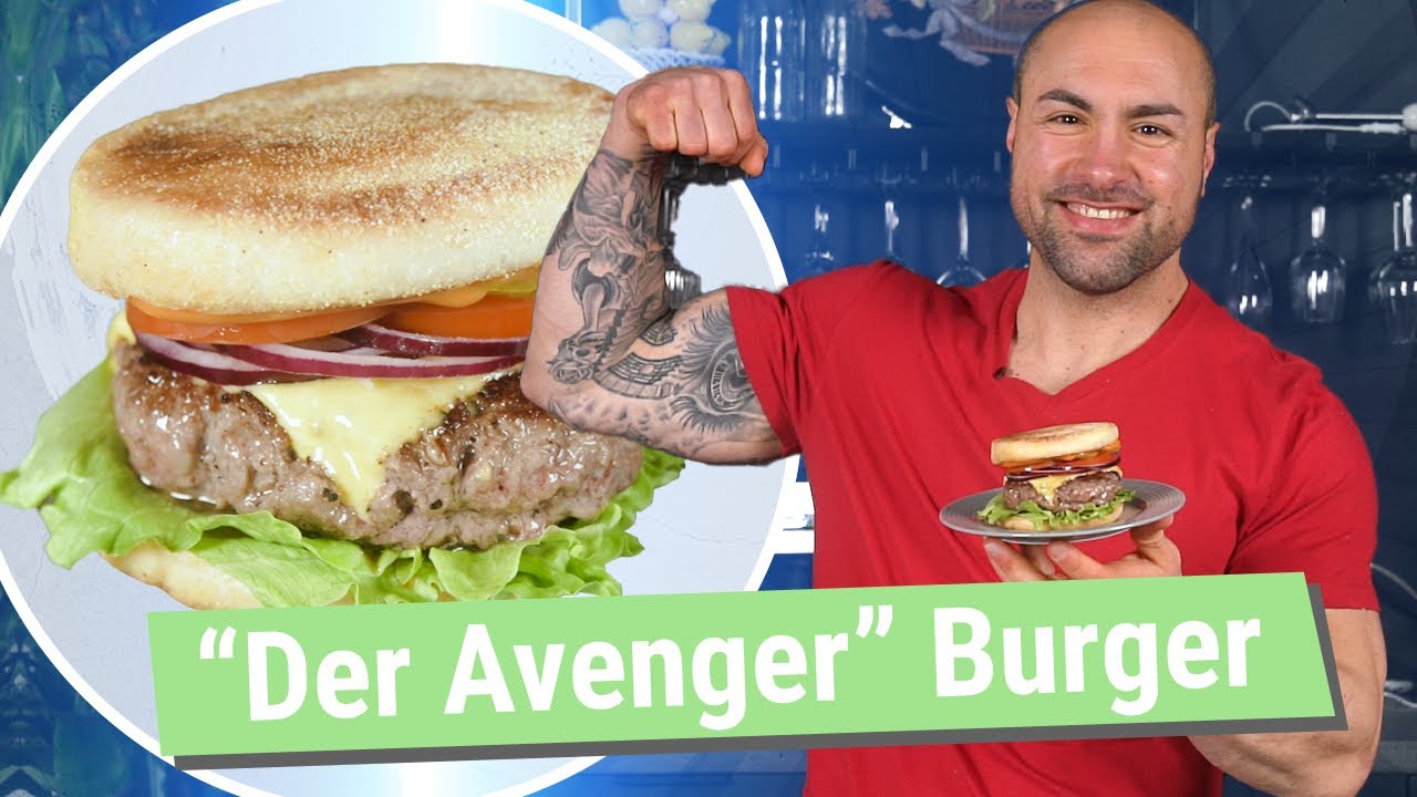 „Der Avenger“ Burger | Der Retter aller Diäten - YouTube