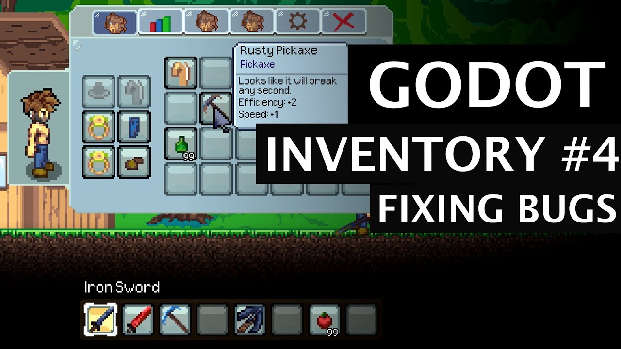 How to Make an Inventory System in Godot (#4) - YouTube