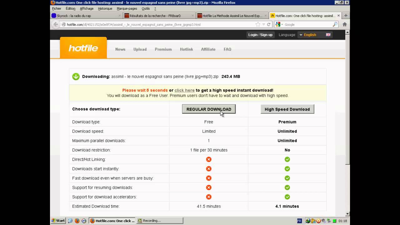 Comment telecharger sur Hotfile FRBoarD.Com - YouTube