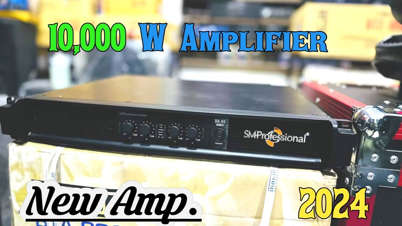 Studiomaster DA- 94 Amplifier | Studiomaster Class D Amplifier Price ...
