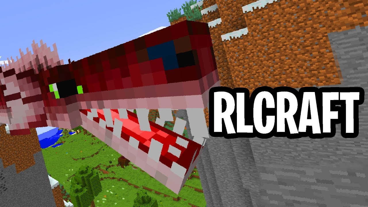 This is RLCraft's scariest creature... - YouTube