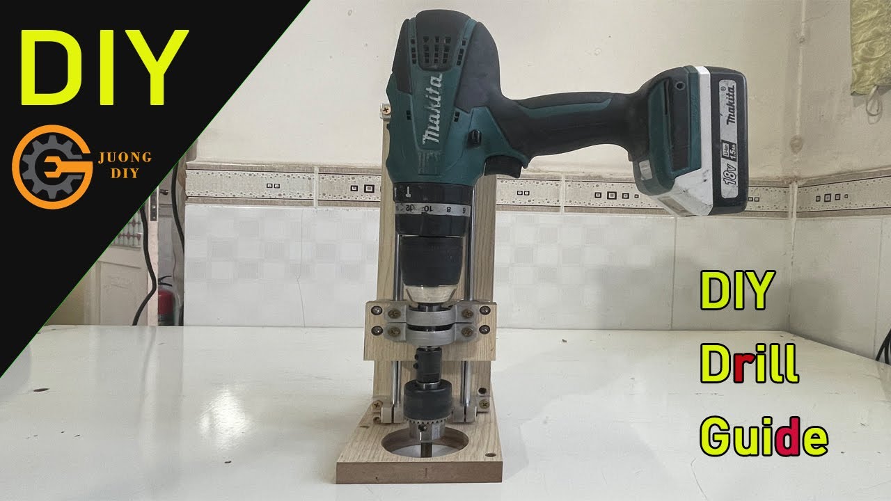 How to create a 90 degree mobile drill | Drill Guide. #diy #creative ...