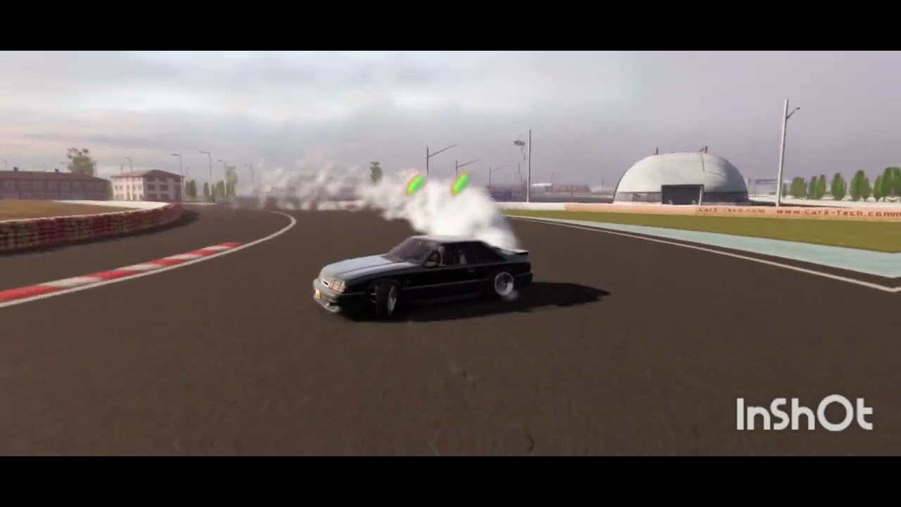 mustang fox body drift'n fun - YouTube