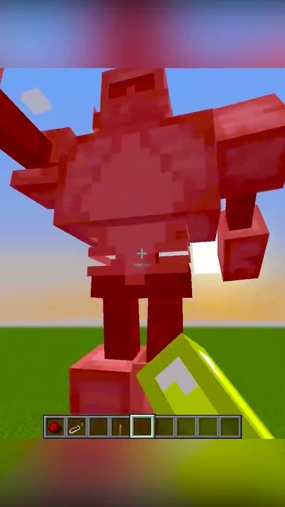 How To Make Ultra Secret Golem Shorts Minecraft Minecraftshorts