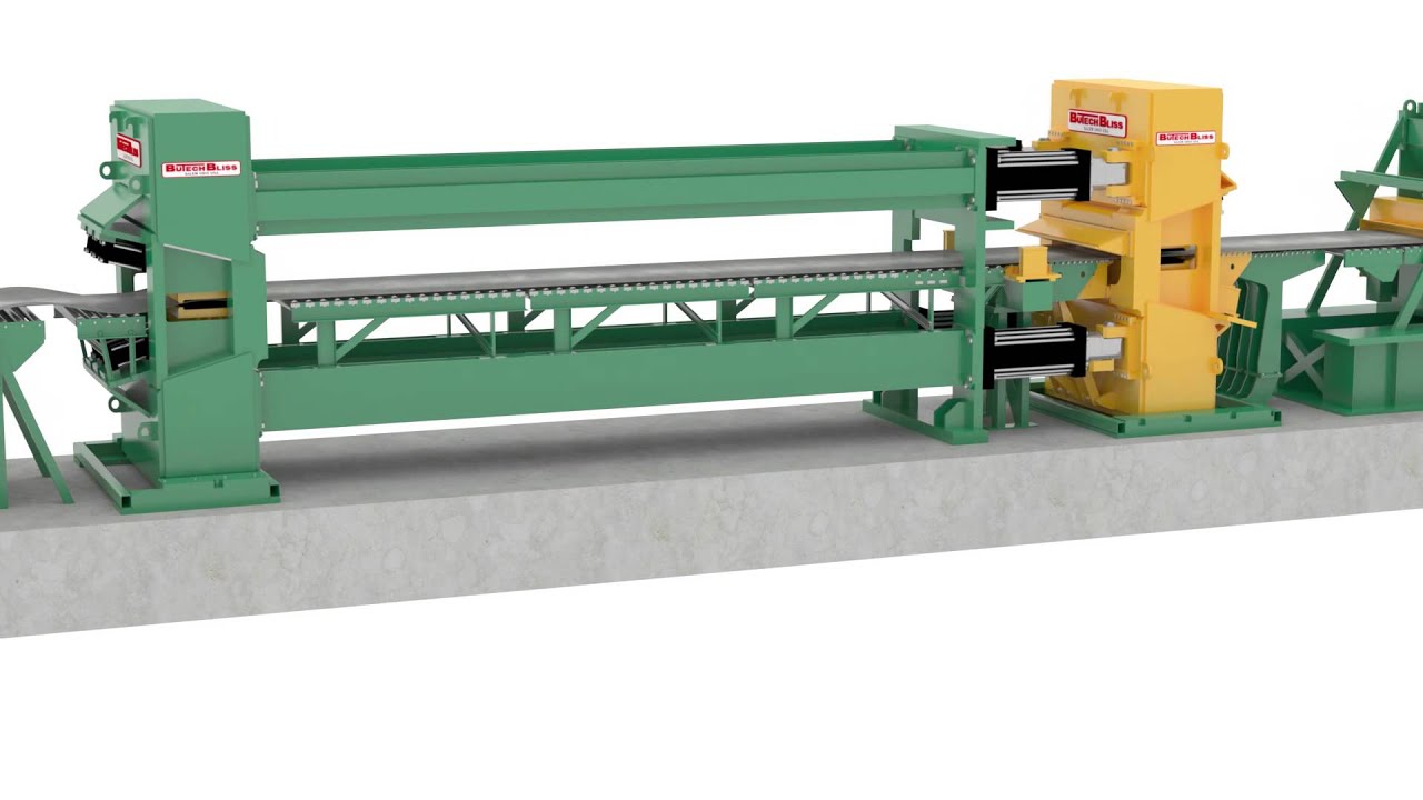 Stretch Leveling Cut-To-Length Line 2012 | Butech Bliss - YouTube