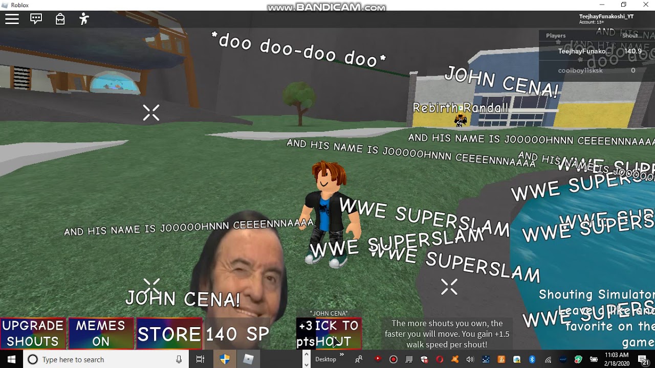 Roblox - Shouting-Simulator - YouTube