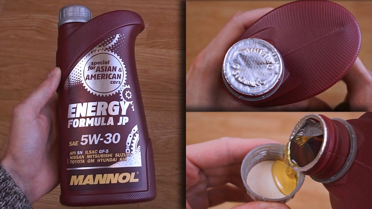 Mannol Energy Formula JP 5W30 original engine oil show - YouTube