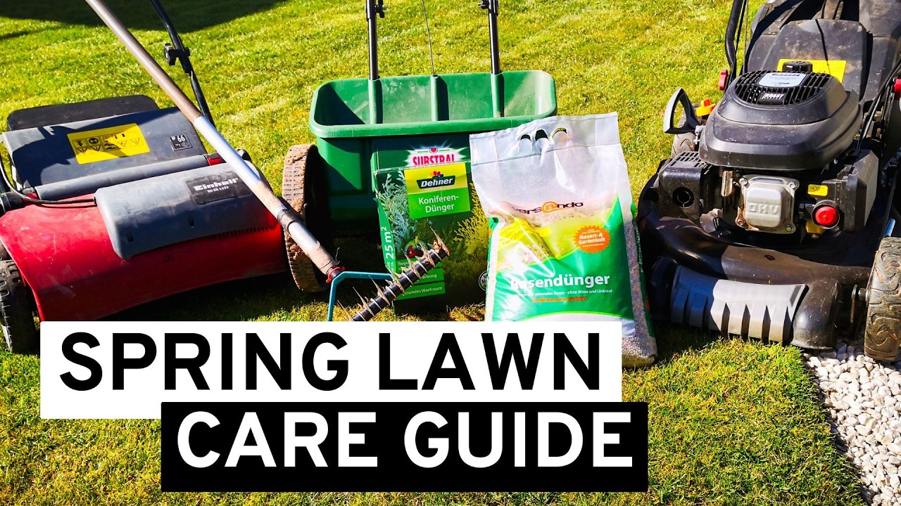 Spring Lawn Care: Essential Steps for a Healthy Lawn - YouTube