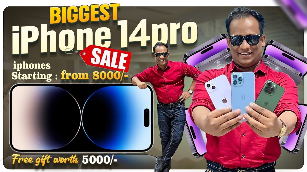 IPhone 14 sale|| IPhone 14pro &Max All iPhone models|| Phone starting ...