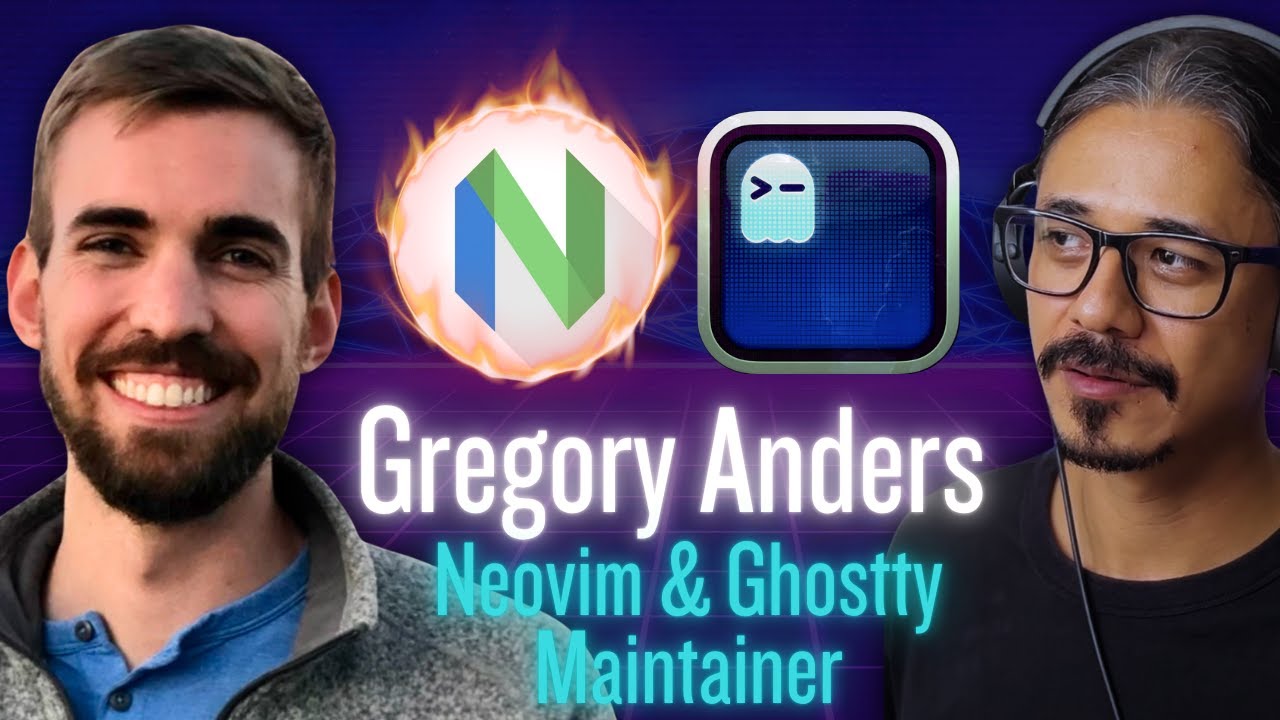 Gregory Anders on Neovim, Ghostty, and Why Simplicity Wins - YouTube