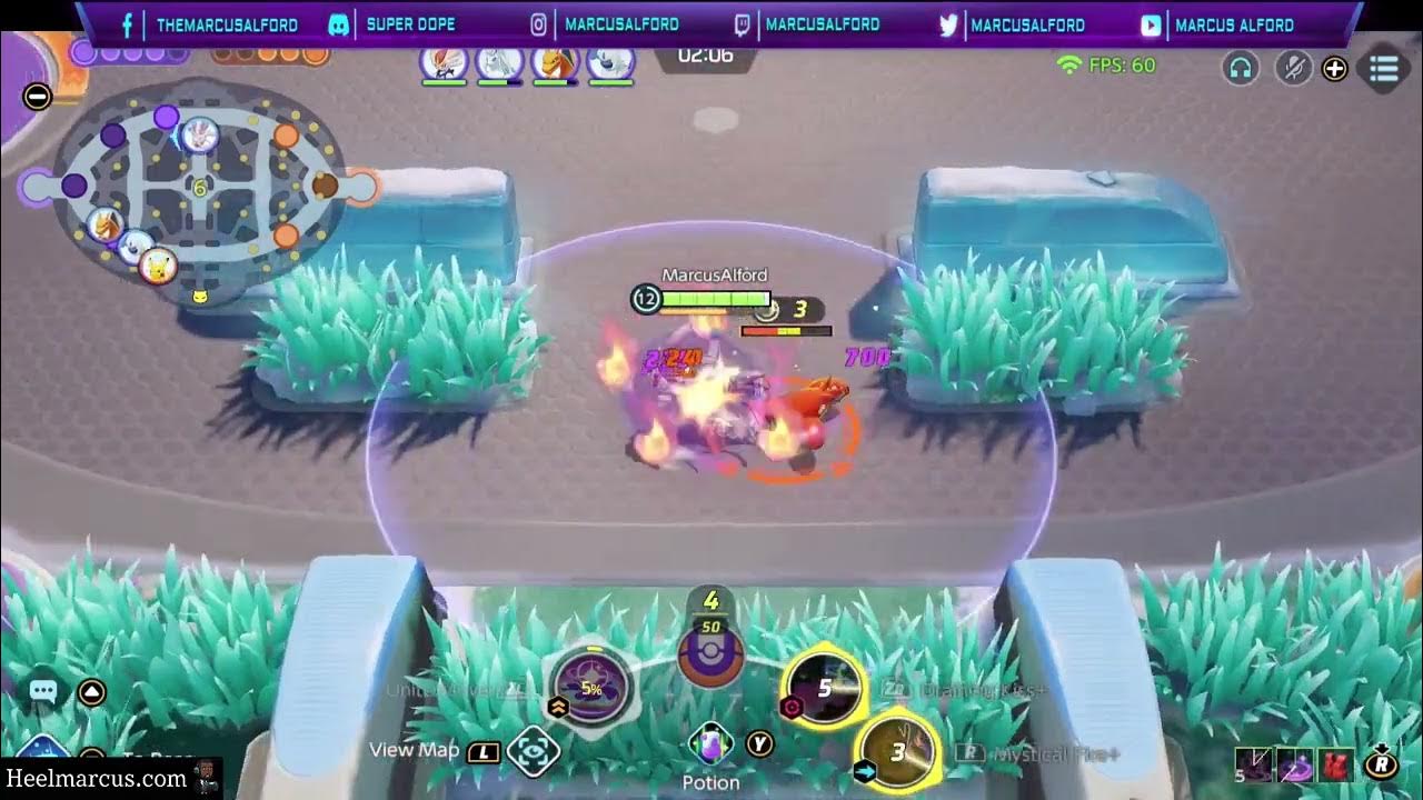 Pokemon Unite Standard Battle | In Remoat Stadium | 1132023 - YouTube