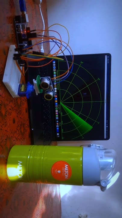 Arduino Radar System with Ultrasonic Sensor! 🔥 #Shorts - YouTube