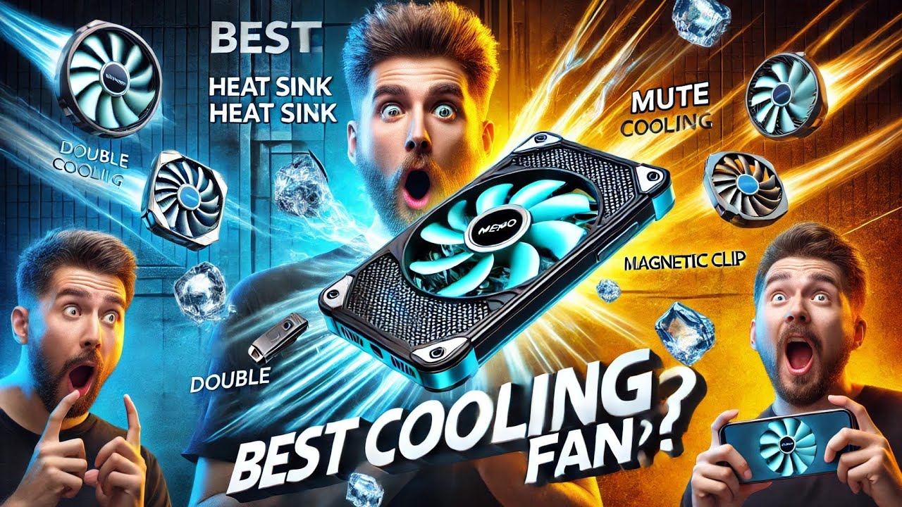 Ultimate Gaming Cooling Fan? Memo CX08 Full Review | Double Heat Sink ...