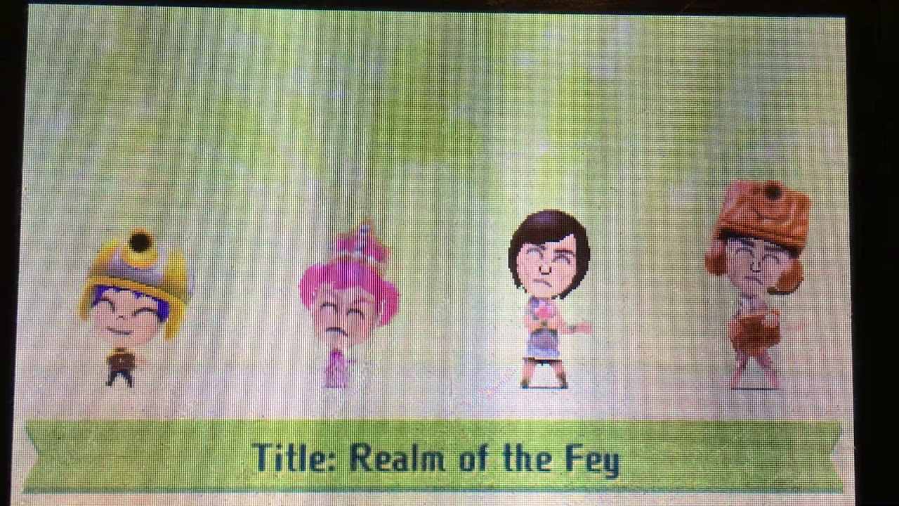Miitopia Title Theme: Realm Of The Fey (With Miis wearing Realm Of The ...