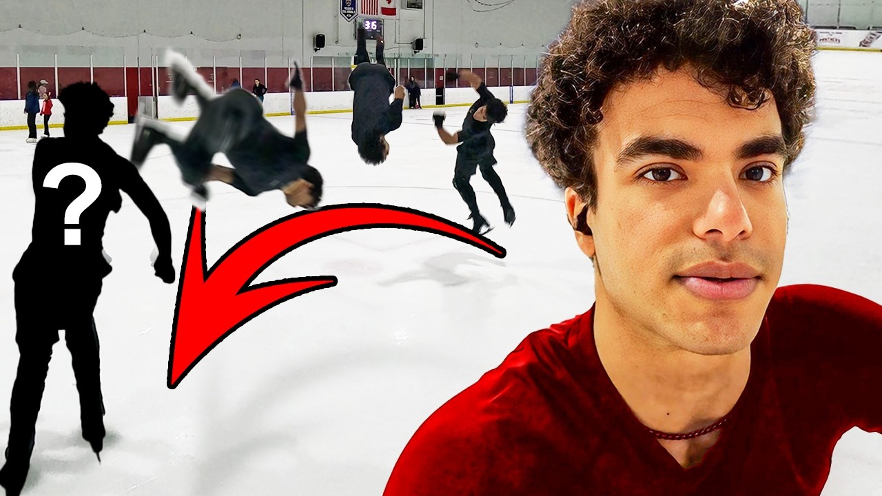 Ice Skating Jumps, Falls, Progress: One Step from Backflip Double Twist ...