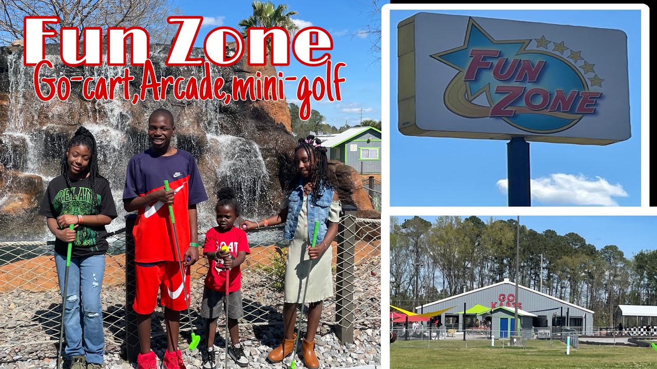COME WITH @DannyMonique AND THE FAMILY TO FUN ZONE IN POOLER, GA|ARCADE ...