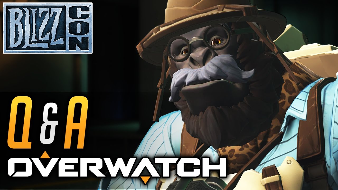 BLIZZCON: Overwatch - Q&A Panel (Lore, Gameplay & More!) - YouTube