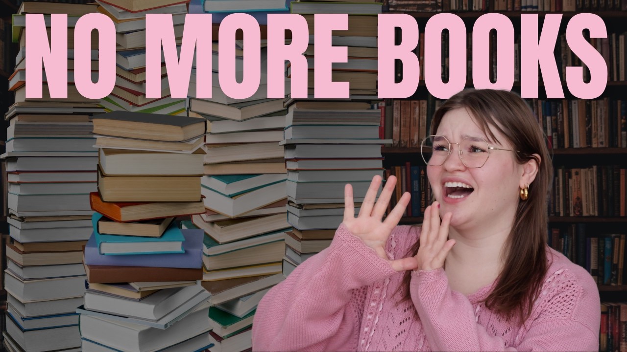 my 2025 low buy rules - I am buying NO BOOKS in 2025! - YouTube