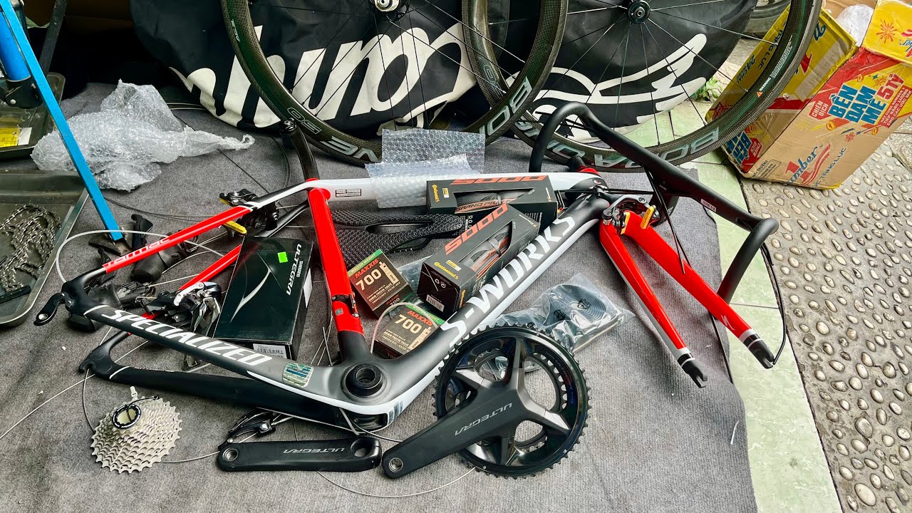 BUILD XE SPECIALIZED TARMAC SL5 SWORKS BẢN LIMITED - 0908 228222 - YouTube
