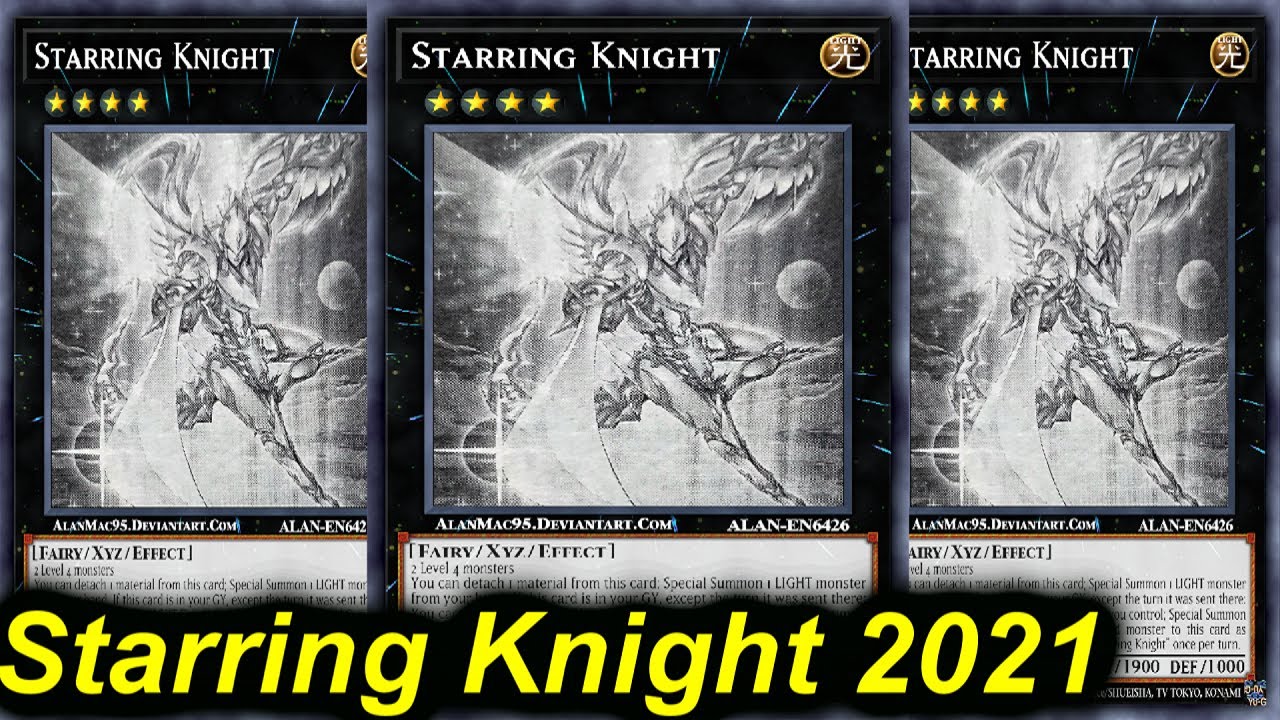 【YGOPRO】STARRING KNIGHT SEPTEMBER DECK 2021 - YouTube