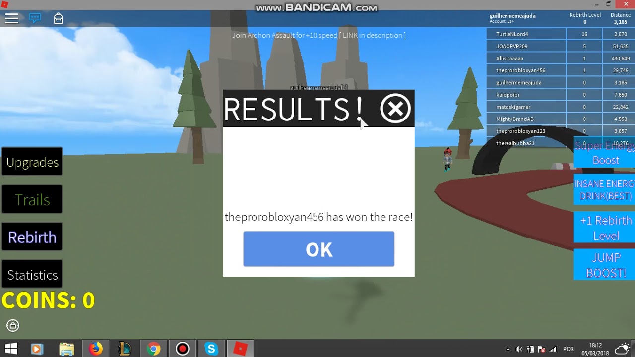 Gameplay de Running Simulator (Simulador de Corrida/Correr) - YouTube