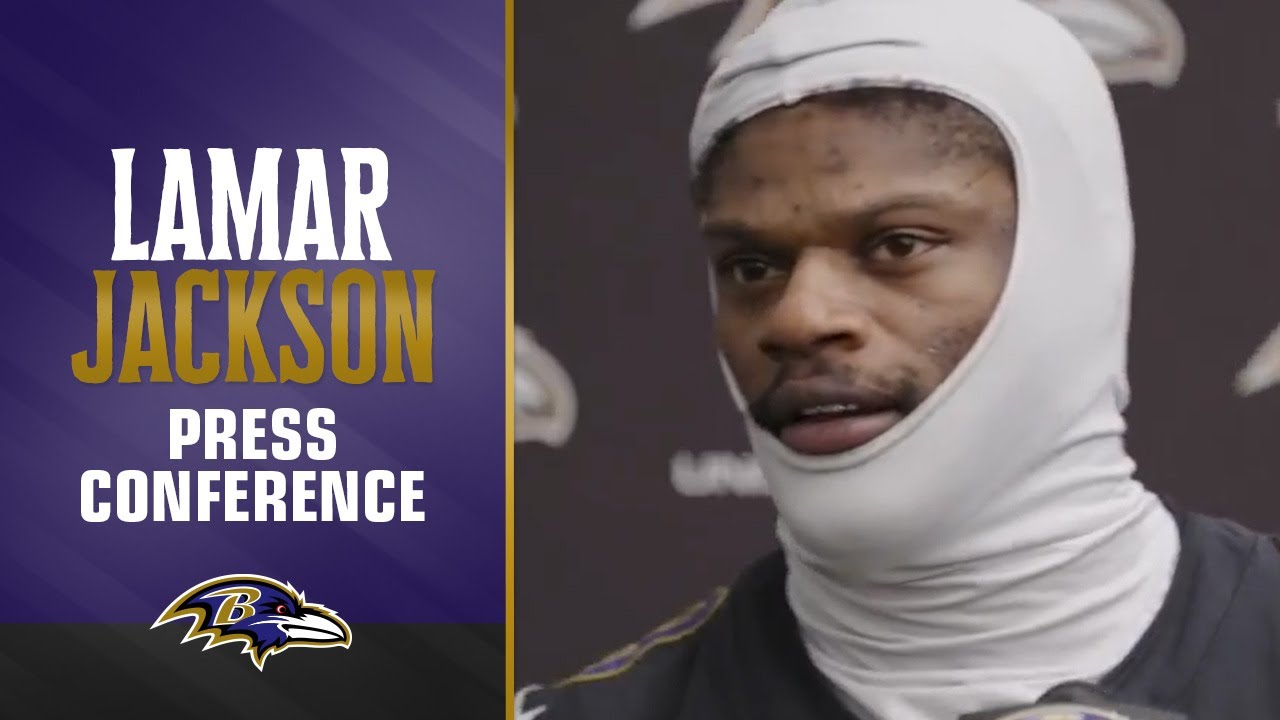 Lamar Jackson On Preparation for Bills, Cold Weather | Baltimore Ravens ...