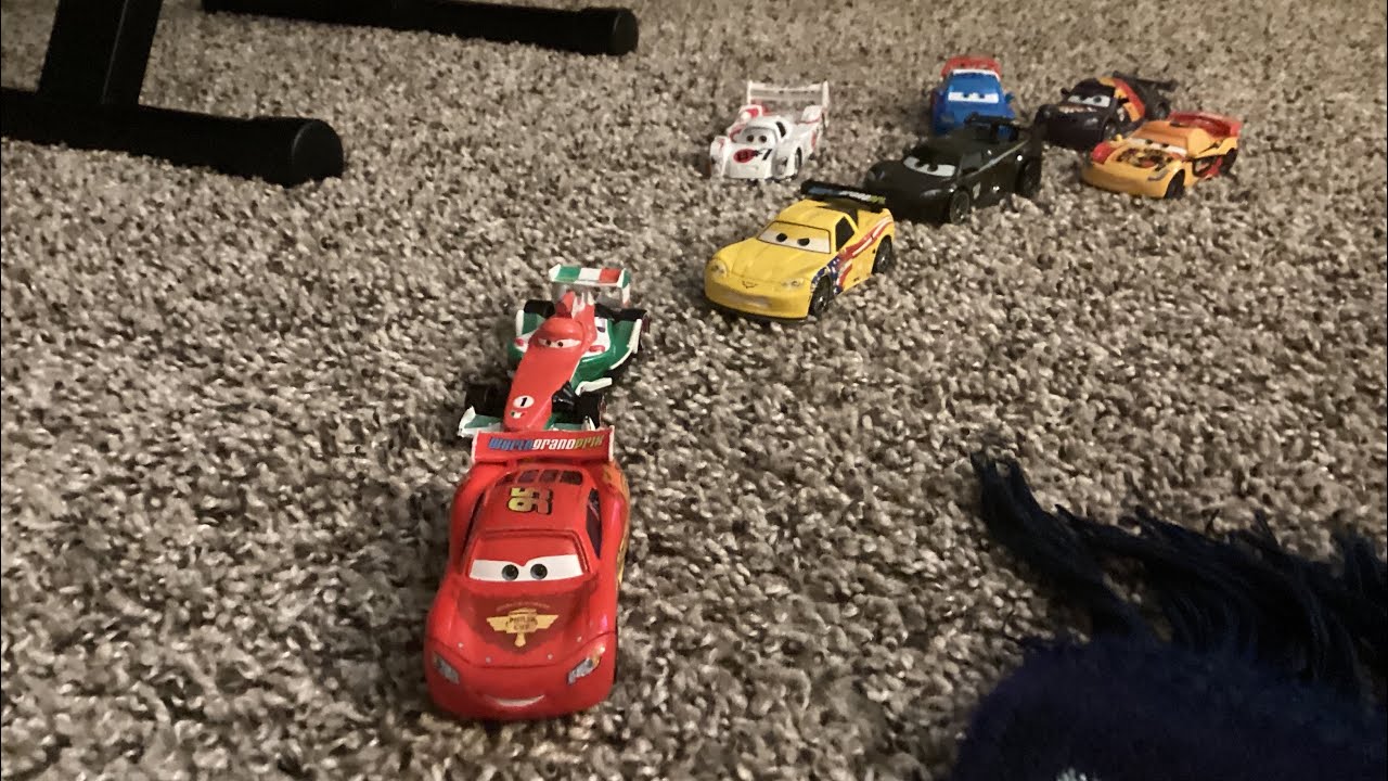 Cars 2 Italy race stop motion - YouTube