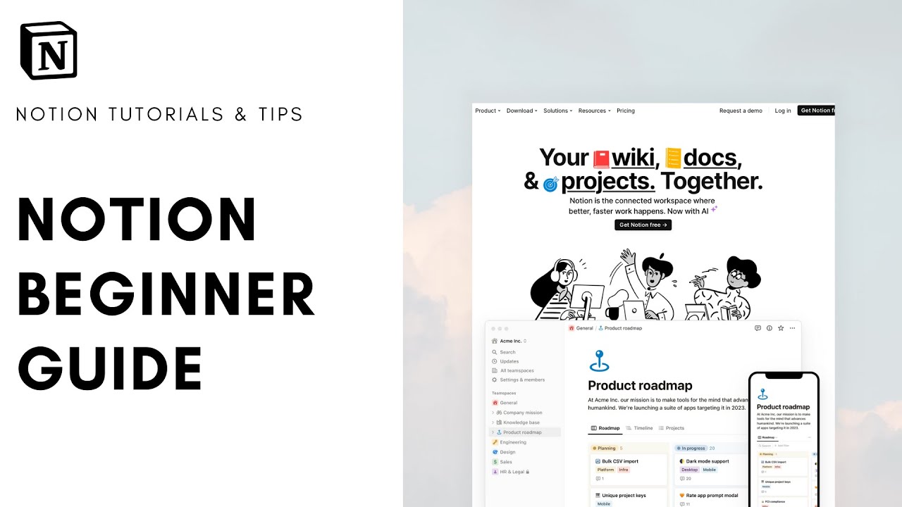 How to use Notion: Quick Guide for Beginners (+ Easy Tutorial) - YouTube