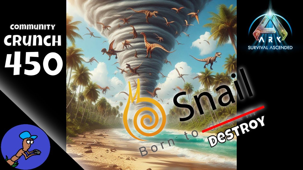 Snail Games Tornado is Destroying Ark | Community Crunch 450 - YouTube