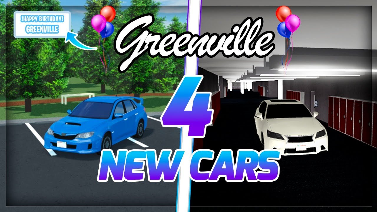 4 NEW CARS! (Roblox Greenville) - YouTube