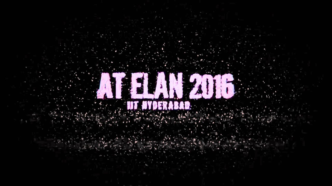 ELAN 2016 Official Dates - YouTube