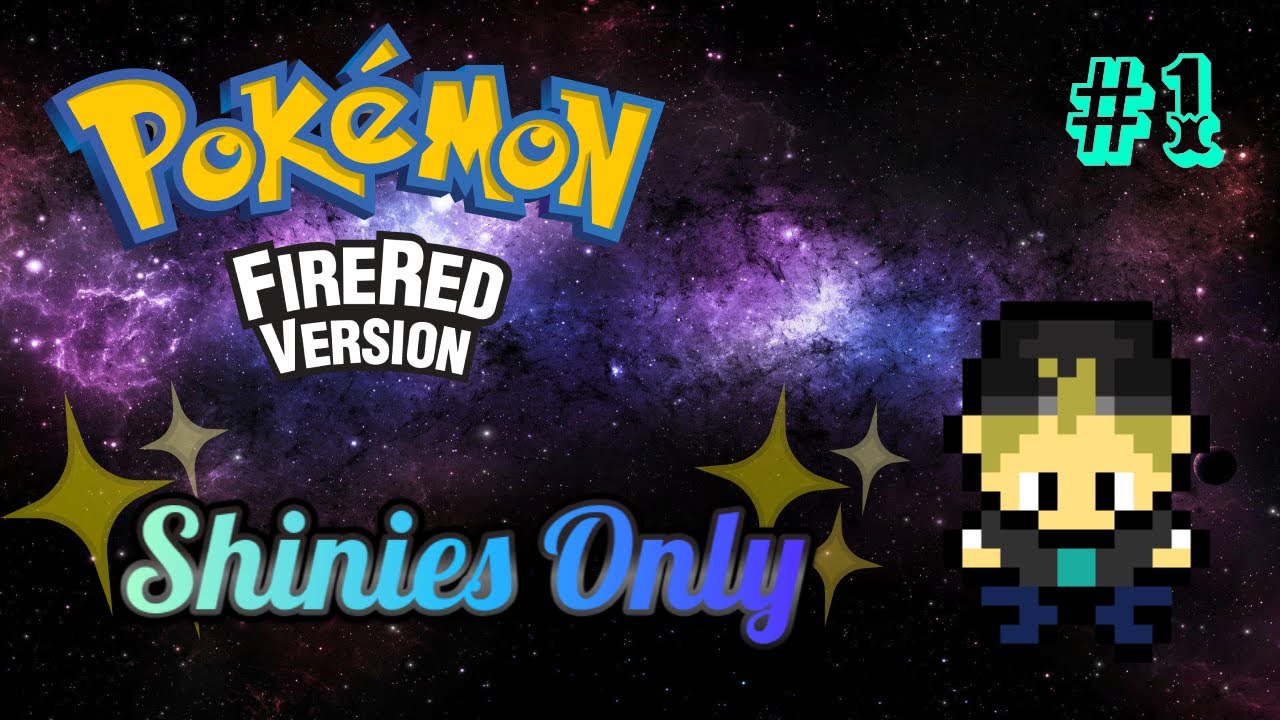 Pokemon Fire Red Shiny Only Run (1) The Luckiest Start Ever! - YouTube