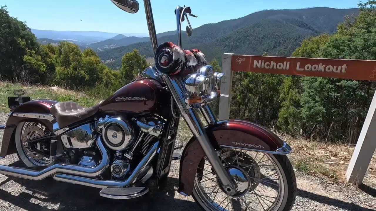 Are these Melbourne's best roads? Riding the back hills a Harley ...