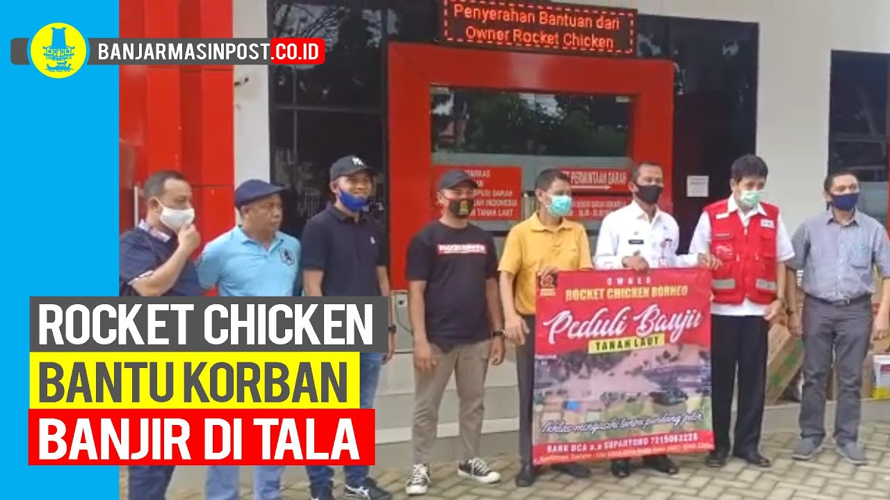 Empati Pada Korban Banjir Tala, Rocket Chicken Salurkan Sembako hingga ...