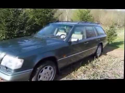 MERCEDES W124 - 4MATIC ESTATE GETS A GOOD CLEAN - YouTube