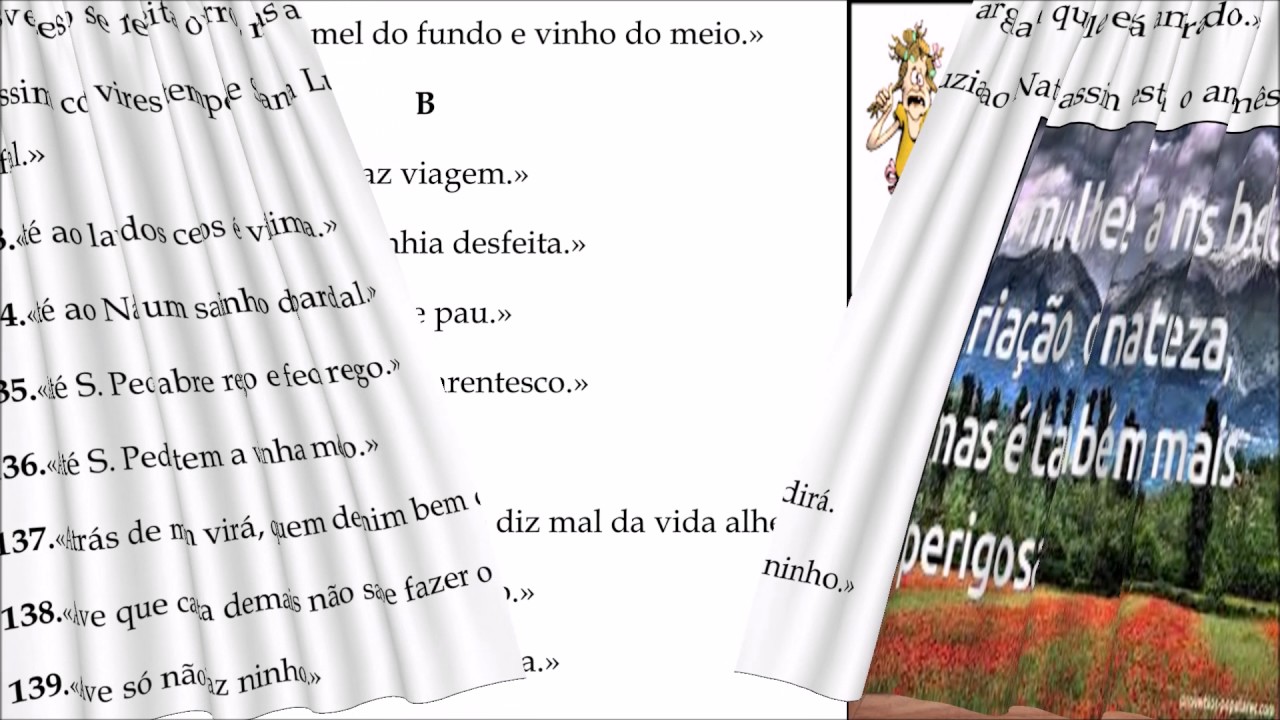 Provérbios Populares Portugueses - YouTube