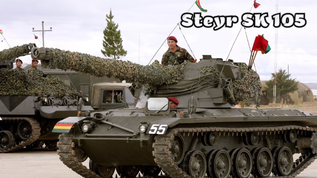 Steyr SK 105 «Кирасир» (нем. SK-105 Kürassier) — австрийский лёгкий ...