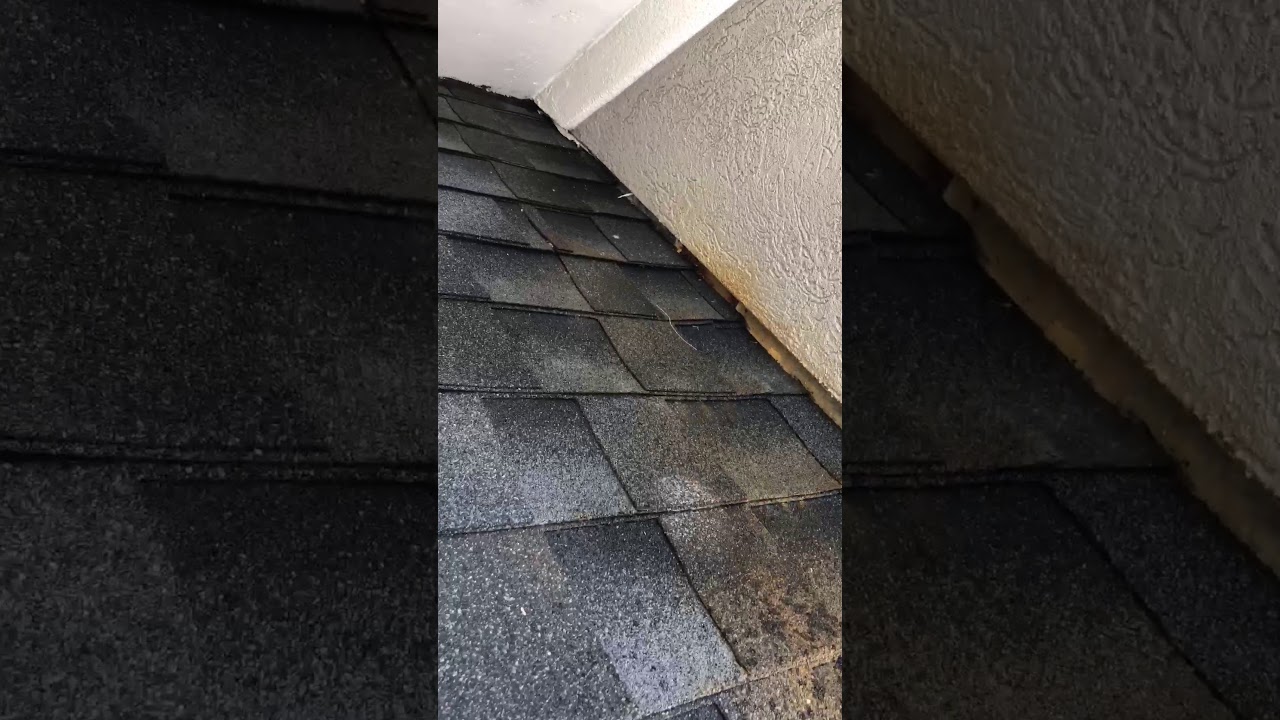 Roof Cleaning (time lapse) - Rust Removal - YouTube