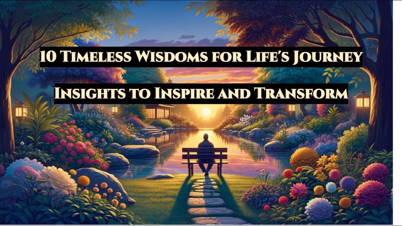 10 Timeless Wisdoms for Life's Journey: Insights to Inspire and ...