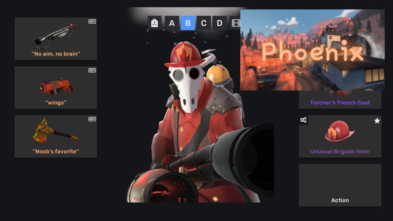 [TF2] Phoenix - Noob Pyro Gameplay - YouTube
