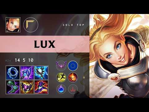 Lux Top vs Urgot - EUNE Master Patch 26.13