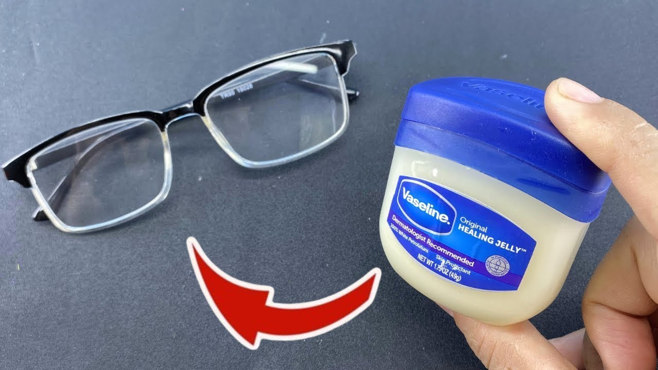 Best Way to Remove Scratches from Eyeglasses Lenses Using Vaseline 💥🤯 ...