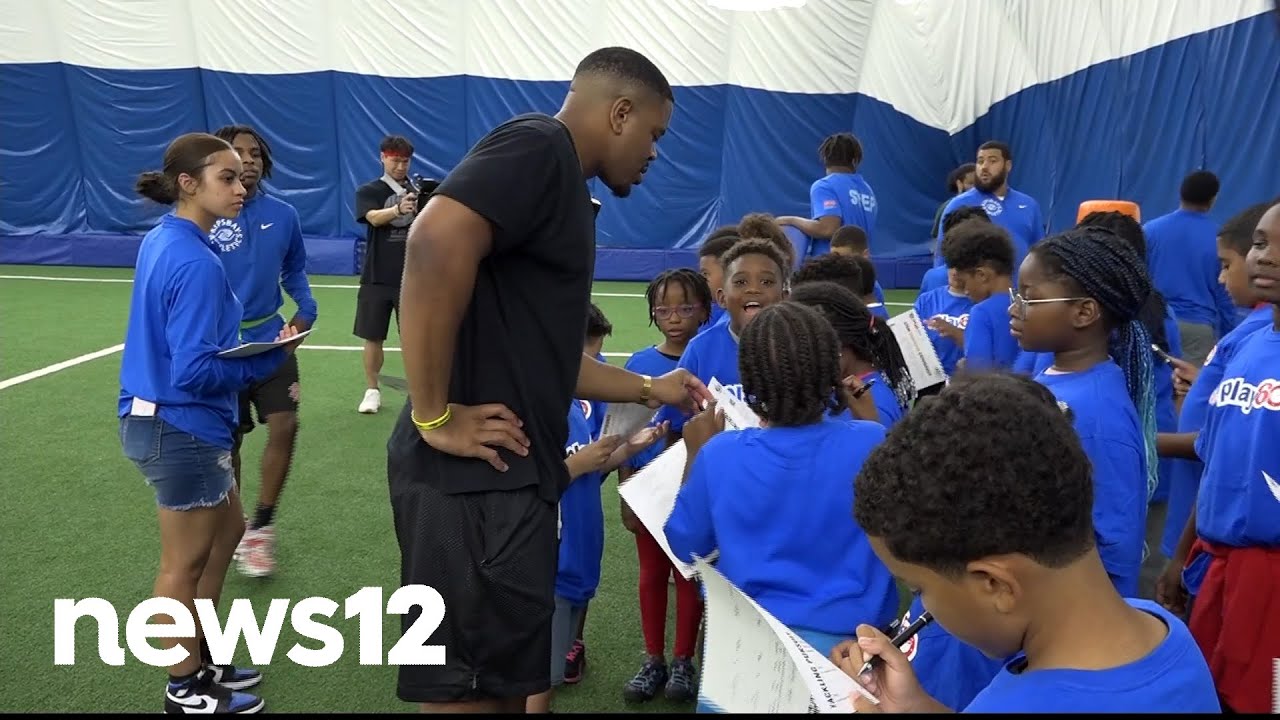 NFL hosts Play 60 STEM Combine Experience in Castle Hill | News 12 ...