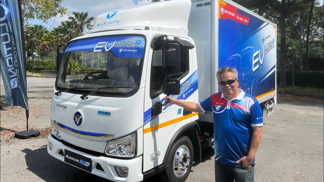 ทดสอบขับ ซีพี โฟตอน AUMARK IBLUE85 รถบรรทุก6ล้อ พลังงานไฟฟ้า100% ราคา ...