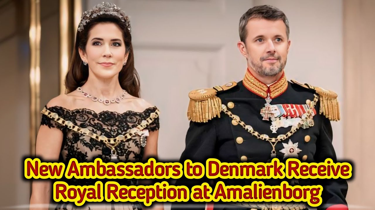 Royal Welcome! New Ambassadors to Denmark Receive Majestic Reception at ...
