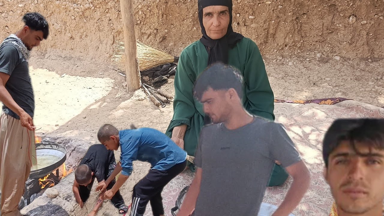 Saeed fishing in the river below the house - YouTube