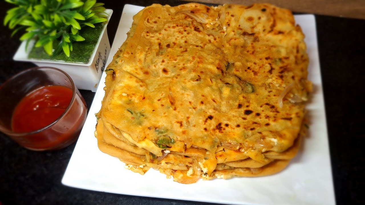 Aloo Pyaz Paneer Paratha|| 3 in one paratha || Monsoon special paratha ...