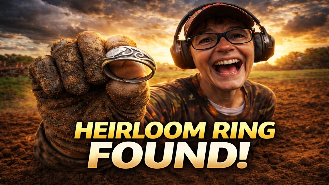 Long Lost SILVER Ring Found Metal Detecting - YouTube