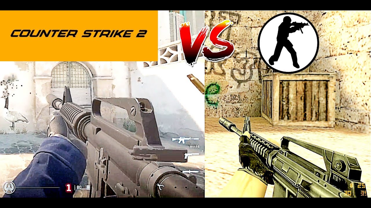 CS 2 VS CS 1.6 Weapon Comparison - Counter Strike 1.6 VS Counter Strike ...